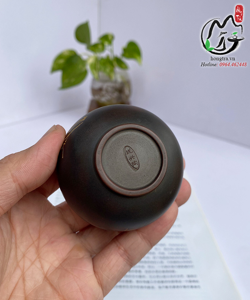 Chén hoả biến khắc trúc cao CHEN2532 - Hồng trà
